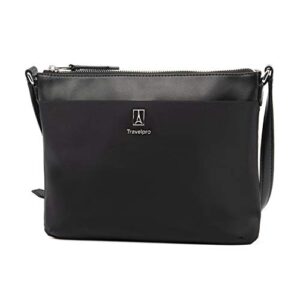 travelpro platinum elite women’s crossbody (shadow black)