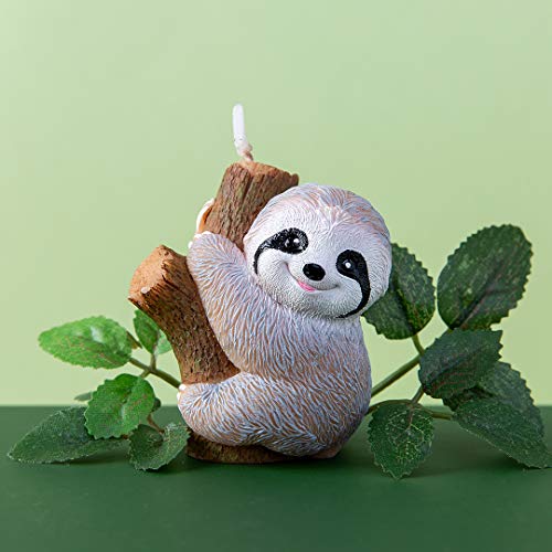 Cute Baby Sloth Birthday Candle for Party Baby Shower