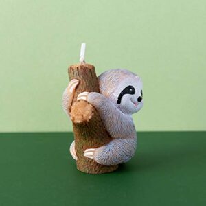 Cute Baby Sloth Birthday Candle for Party Baby Shower