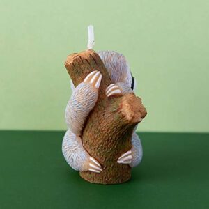 Cute Baby Sloth Birthday Candle for Party Baby Shower