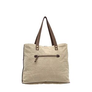 Myra Bags Provence Upcycled Canvas Tote Bag S-0939