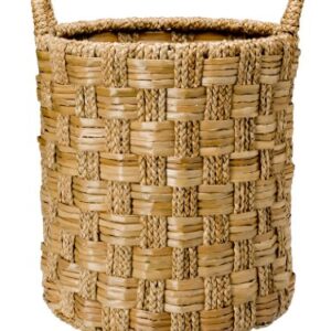 KOUBOO 1060040 Round Braided Sea Grass Storage Basket, Brown