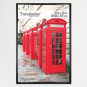 mcs trendsetter poster frame, black, 27 x 40 in, single