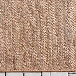 Unique Loom Braided Jute Collection Classic Quality Made Natural Hand Woven Area Rug (2' 0 x 3' 0 Rectangular, Natural)