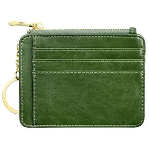 padike credit card holder wallet credit card holder for women slim wallet for women card wallets for women (green)