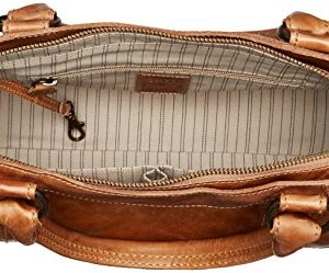 Frye womens Melissa Satchel Top Handle Handbag, Beige, One Size US