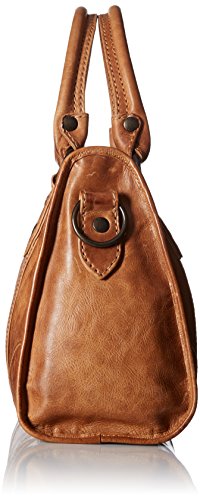 Frye womens Melissa Satchel Top Handle Handbag, Beige, One Size US