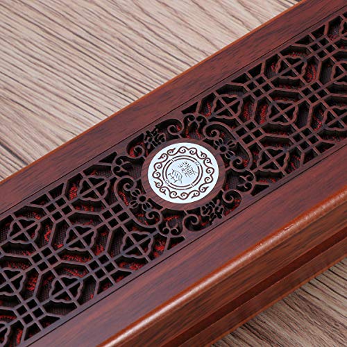 Vosarea Decorative Gift Storage Box Organizer for Jewelry Necklace Bracelet Watch Delicate Wooden Box for Women Girl Men - Rectangular