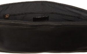 Claire Chase Zippered Folio Pouch, Black, One Size