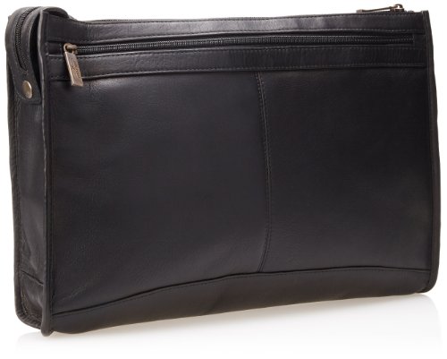 Claire Chase Zippered Folio Pouch, Black, One Size