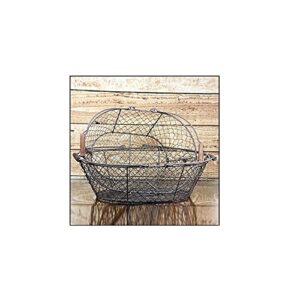 the country house collection oval chicken wire baskets set of 2