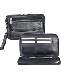 scully vinnie personal organizer bag black one size