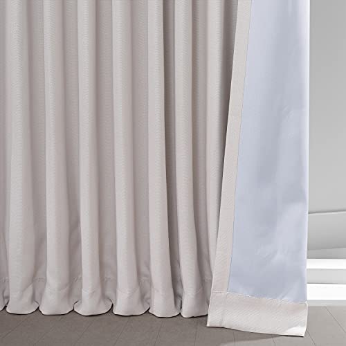 HPD Half Price Drapes BOCH-LN-DW-P Extra Wide Linen Room Darkening Curtain (1 Panel) 100 X 96, BOCH-LN1856-96-DW, Birch