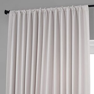 HPD Half Price Drapes BOCH-LN-DW-P Extra Wide Linen Room Darkening Curtain (1 Panel) 100 X 96, BOCH-LN1856-96-DW, Birch