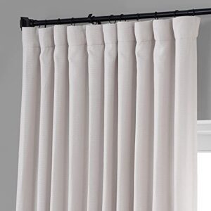 HPD Half Price Drapes BOCH-LN-DW-P Extra Wide Linen Room Darkening Curtain (1 Panel) 100 X 96, BOCH-LN1856-96-DW, Birch