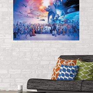 Trends International Star Wars Galaxy Wall Poster 22.375" x 34"