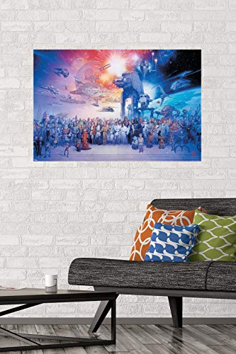 Trends International Star Wars Galaxy Wall Poster 22.375" x 34"