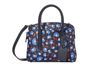 kate spade new york margaux party floral mini satchel blazer blue multi one size