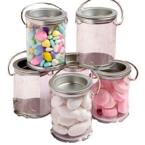 fashioncraft, wedding bridal party favors, mini paint can mint tin, quantity 110