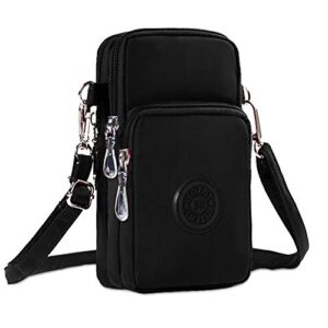 witery waterproof nylon cute crossbody cell phone purse smartphone wallet bag for women teen grils