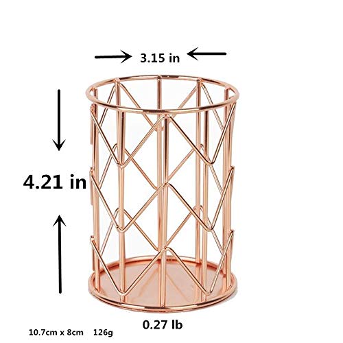 BULYZER Grid Wall Shelves Basket with Hooks,Bookshelf,Display Shelf for Wall Grid Panel,Wall Mount Organizer and Storage Shelf Rack for Office (Rose Gold)