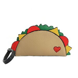 WonderMolly Sleepyville Critters Yummy Taco Foodie Wristlet Purse