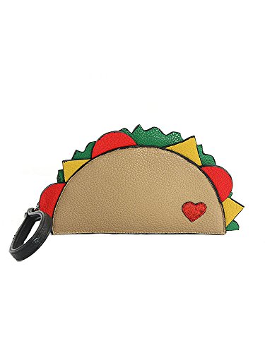 WonderMolly Sleepyville Critters Yummy Taco Foodie Wristlet Purse