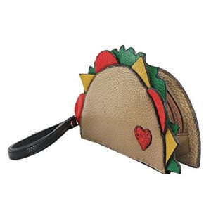 WonderMolly Sleepyville Critters Yummy Taco Foodie Wristlet Purse