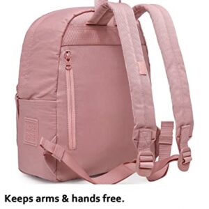 Hot Style Small Backpack Purse College Day pack ,D225f, Millennial Pink