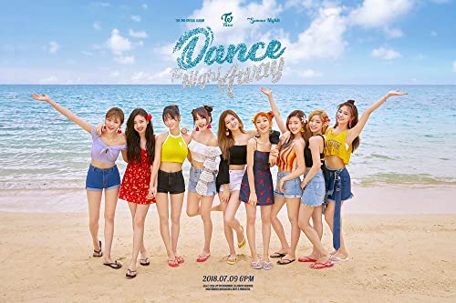 Twice - [Summer Nights] 2nd Special Album B Ver CD+1p Poster(On)+Photobook+6PhotoCard+2p Post+Extra Photocards Set K-POP Sealed