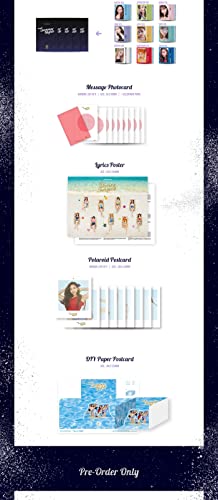 Twice - [Summer Nights] 2nd Special Album B Ver CD+1p Poster(On)+Photobook+6PhotoCard+2p Post+Extra Photocards Set K-POP Sealed