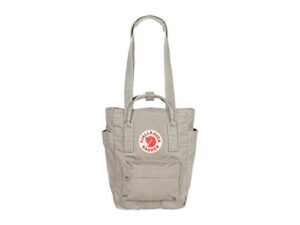 fjallraven women’s kanken mini totepack, fog, grey, one size