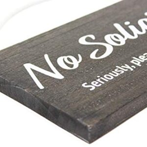 No Soliciting Sign for House Funny - No Soliciting Sign For Door - Seriously, Please Don't Make It Weird