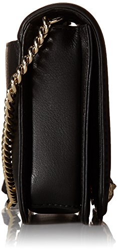 Rebecca Minkoff womens Chevron Quilted Small Love Crossbody, Black, One Size US