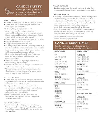 Root Candles Unscented Timberline Collenette 7-Inch Dinner Candles, 4-Count, Platinum