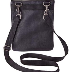 Harley-Davidson Women's Leather Cross-Body Crossbody Sling Purse - Black