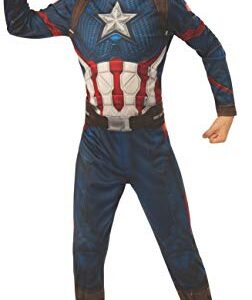 Rubie's Marvel: Avengers Endgame Child's Captain America Costume & Mask, Large