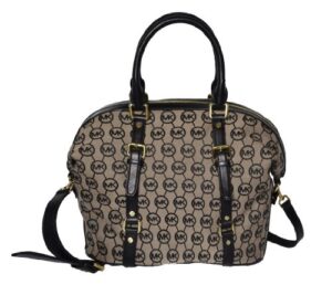 michael kors monogram bedford md satchel handbag