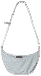 travelon women’s ladies undergarment crossbody pouch, gray, 7 x 4.25 x .1