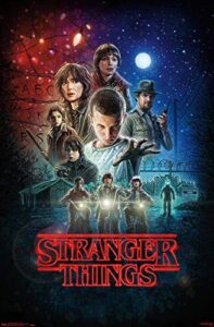 trends international netflix stranger things – one sheet wall poster, 22.375″ x 34″, unframed version