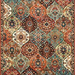 nuLOOM Gladis Trellis Area Rug, 5' x 7' 5", Rust