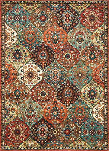 nuLOOM Gladis Trellis Area Rug, 5' x 7' 5", Rust