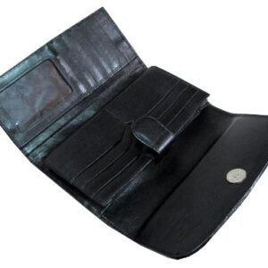 BangkokThailand VERY NICE FOR WOMEN GENUINE STINGRAY LEATHER CLUTCH WALLET SIZE = 5.0 INCHES X 8.0 INCHES