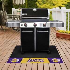 FANMATS 14208 NBA Los Angeles Lakers Grill Mat , 26" x 42"