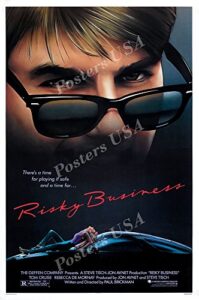 posters usa tom cruise risky business movie poster glossy finish – fil175 (24″ x 36″ (61cm x 91.5cm))