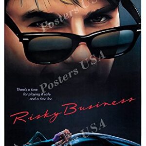 Posters USA Tom Cruise Risky Business Movie Poster GLOSSY FINISH - FIL175 (24" x 36" (61cm x 91.5cm))