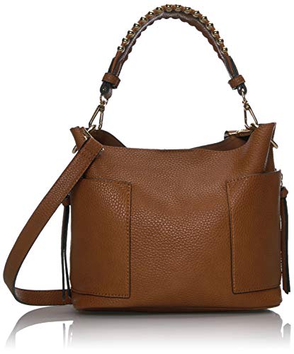 Steve Madden womens Bsammy Hobo Bag, Cognac, One Size US