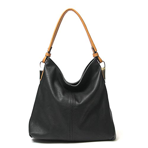 Janin Handbag Bucket Style Hobo Shoulder Bag with Extra Longer Strap