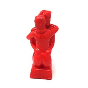 Vrinda ® Decorative Candle Erotic Couple Red