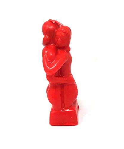 Vrinda ® Decorative Candle Erotic Couple Red